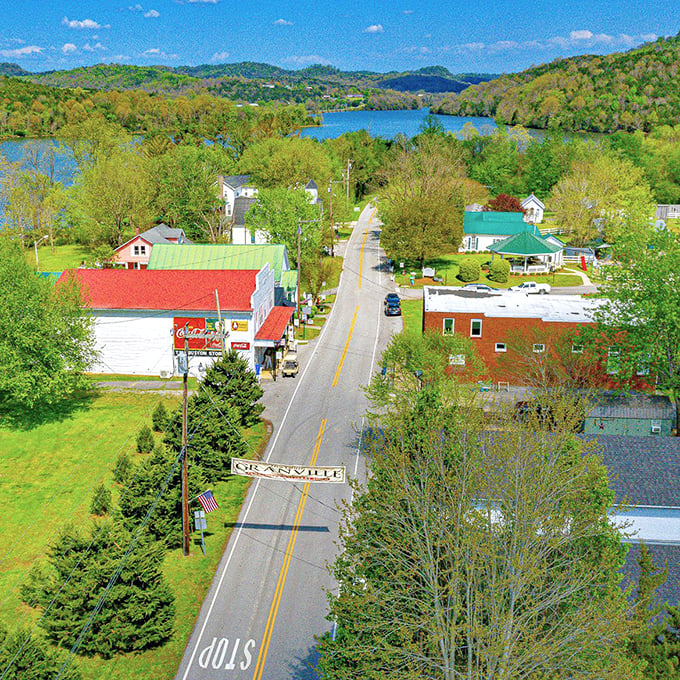 The road to Granville leads straight to the heart of lakeside living, where every season paints the surrounding hills in nature's finest palette.