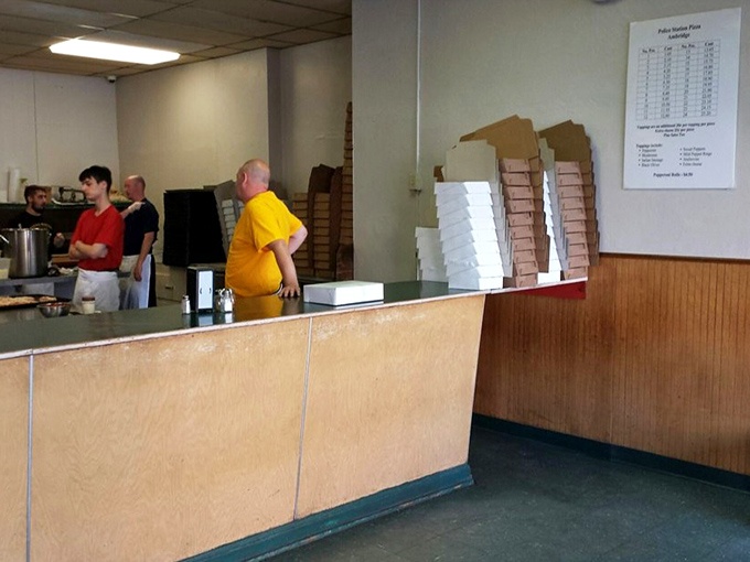 Where pizza dreams come true – this no-frills counter has launched countless food memories across generations of Pennsylvania pizza lovers.