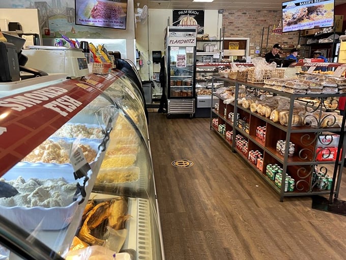 The bakery counter is where willpower goes to die—display cases filled with temptations that make "I'll just look" the biggest lie in Florida. 