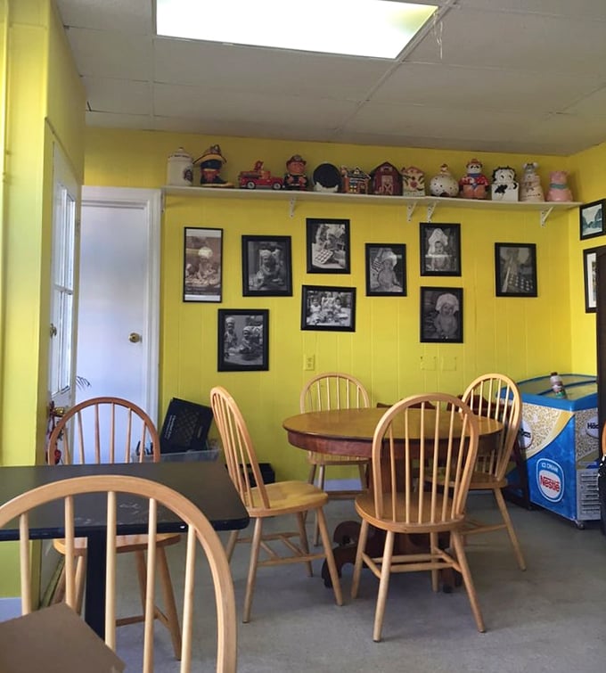 Every corner reveals another reason why this place feels like your favorite aunt's kitchen.