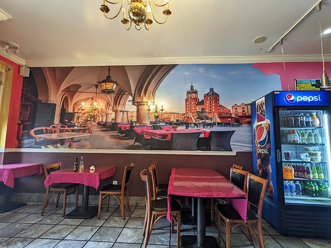 Simple surroundings let the food take center stage. No distractions from the serious business of Polish culinary bliss.