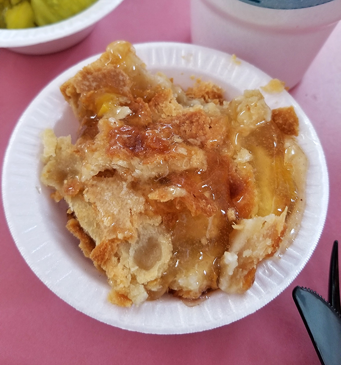 Cobbler that doesn't need to be "deconstructed" or "reimagined"—just warm, sweet, and exactly like the dessert gods intended.