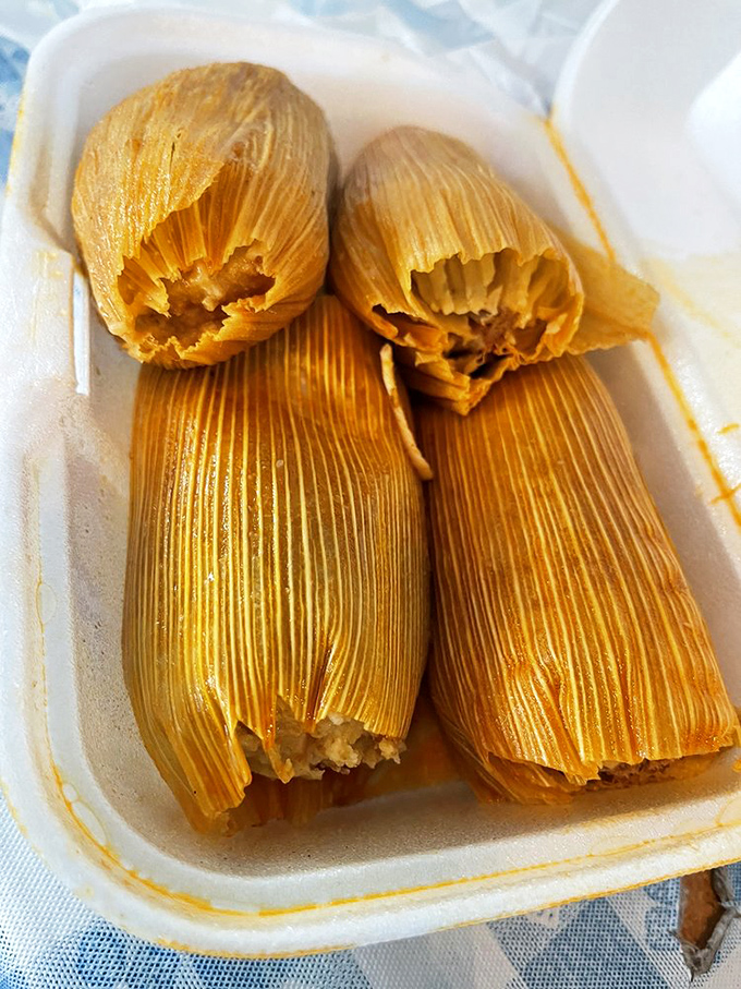 These tamales aren't just wrapped in corn husks—they're wrapped in tradition. Unwrap one to discover the gift of generations of culinary wisdom.
