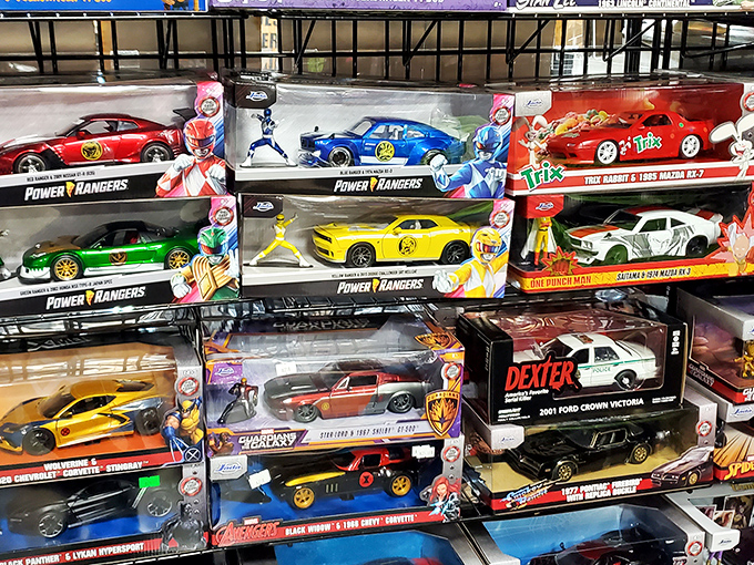 These aren't just toy cars—they're childhood dreams on wheels, complete with Power Rangers ready to take the driver's seat.