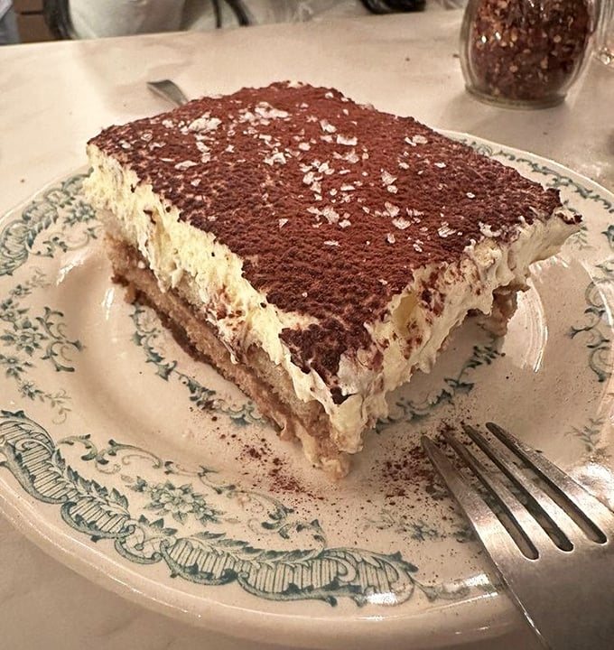 Their tiramisu doesn't just end the meal—it provides the kind of coffee-infused, creamy closure that makes you immediately plan your next visit.