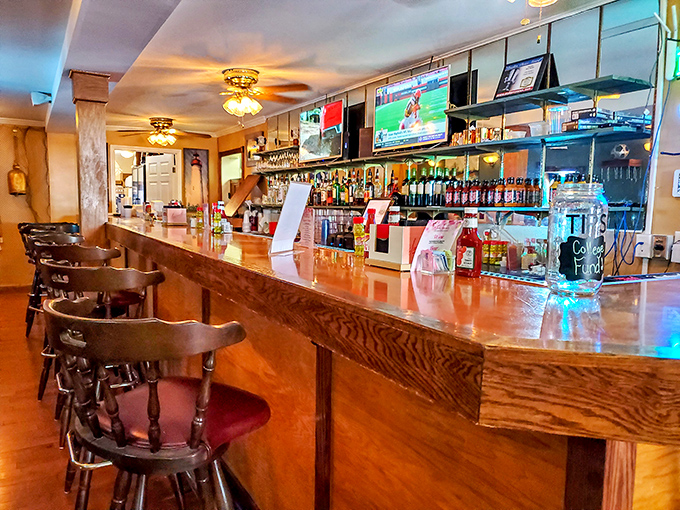 A bar that feels like it's been serving locals since before Instagram was invented. The kind of place where everybody might not know your name—yet.