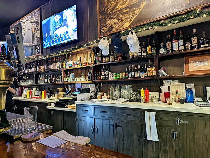 Behind every great neighborhood institution is a bar that knows exactly what you need before you do. The wood-paneled charm suggests stories best told over cold drinks.