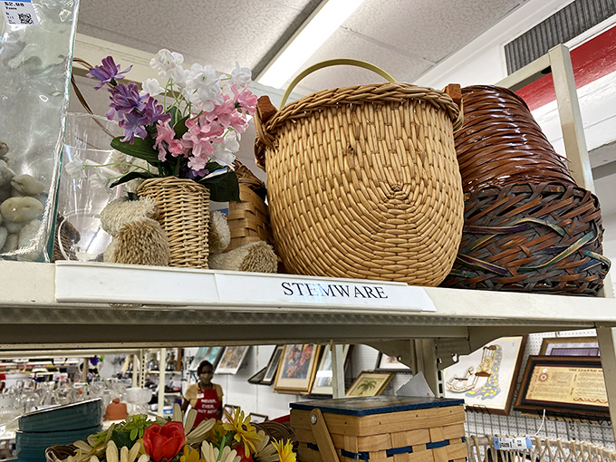 Basket case in the best way possible – woven treasures that Martha Stewart would quietly slip into her cart.