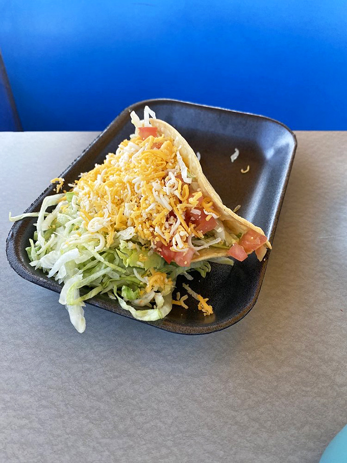 Simple, authentic, and perfect - this taco doesn't need fancy toppings or artisanal nonsense to deliver pure satisfaction.