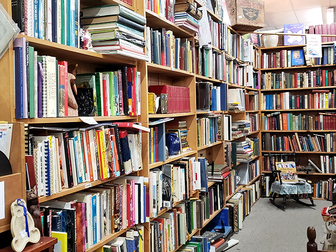 Books that smell like memories and look like they've got stories beyond the ones printed inside.