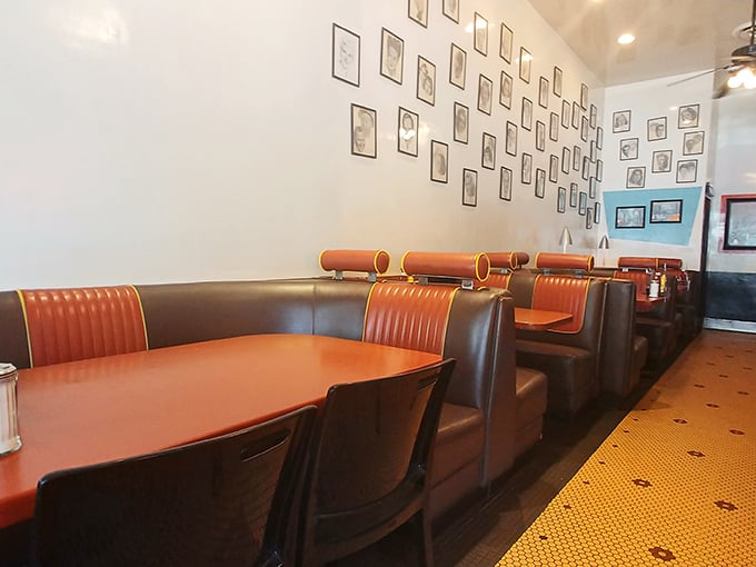 These booths have witnessed more late-night confessions, first dates, and food epiphanies than a therapist's couch.