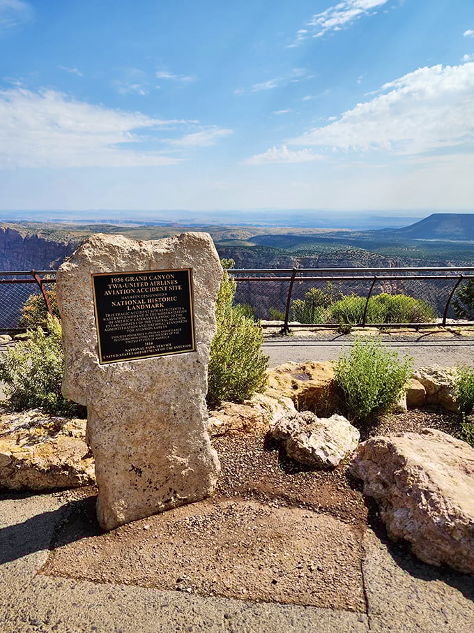 This unassuming stone marker commemorates the site's designation as a National Historic Landmark—history's equivalent of a five-star review.