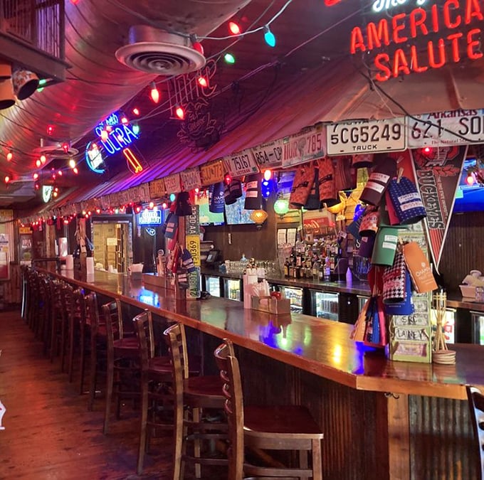 The bar at Champy's isn't just where drinks are served—it's where strangers become friends and food stories are exchanged like currency.