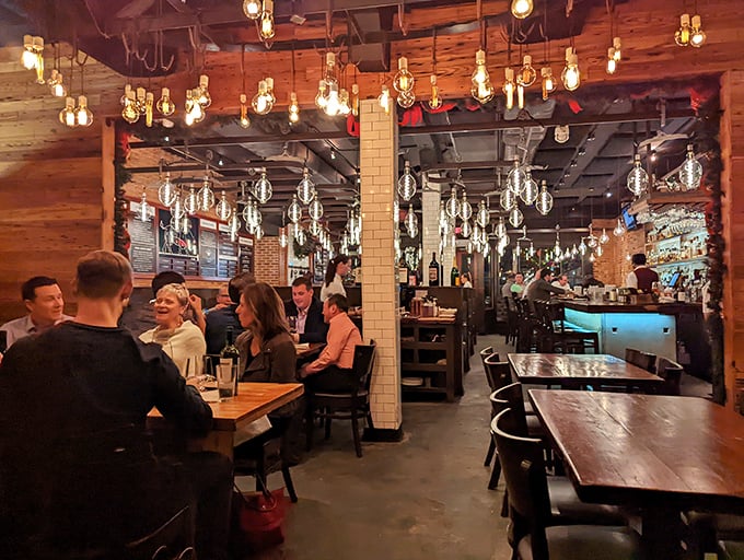 Where memories are made between bites. The lively atmosphere proves that great food brings people together better than any social media platform ever could.