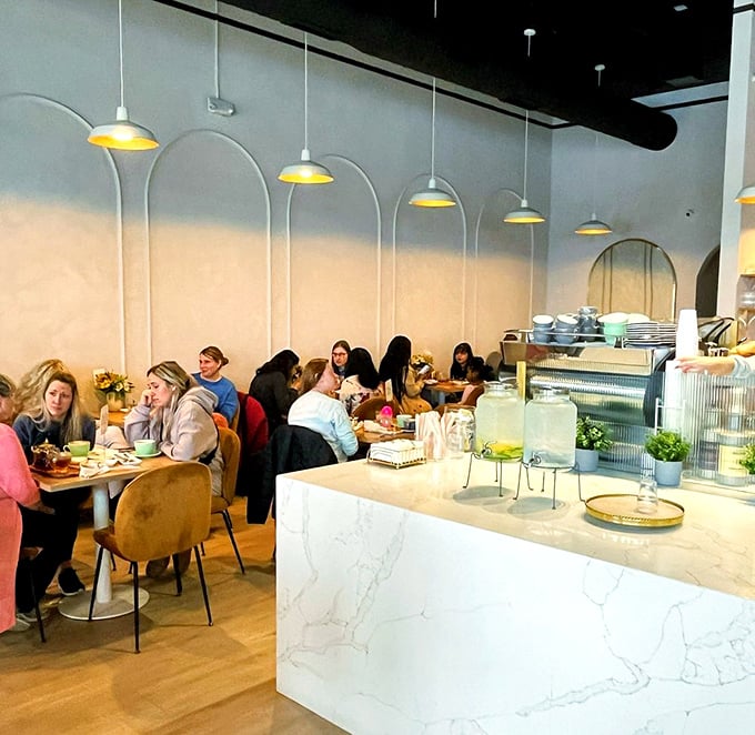 Where Columbus locals gather to turn ordinary mornings into memorable ones. The bustling café proves good taste knows no geographic boundaries.