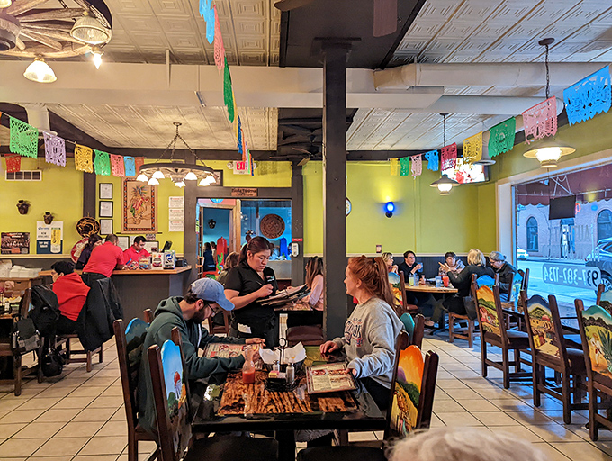 Where strangers become friends over shared salsa bowls and the universal language of "mmm" needs no translation.