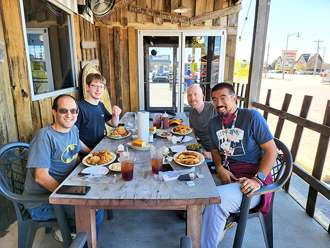 At Dowd's, strangers become friends over shared plates and fishing tales—the universal language of good food bringing people together.