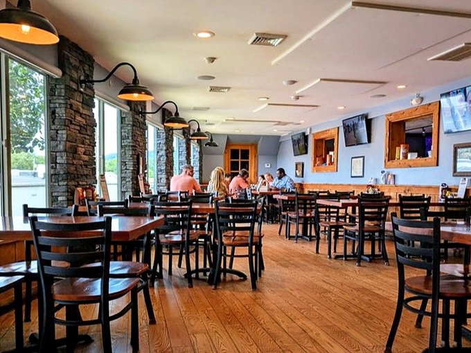Lunchtime at Max's – where strangers become neighbors and calories don't count if you're having a good conversation.