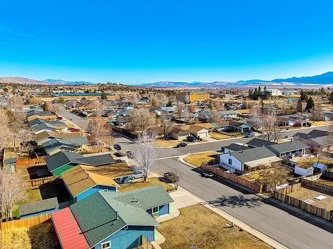 Neighborhoods with breathing room—Susanville's residential areas offer actual yards and mountain views where retirement dreams don't require winning the lottery first.