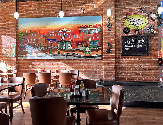 Every angle reveals new treasures on these walls – a visual feast before the actual feast.
