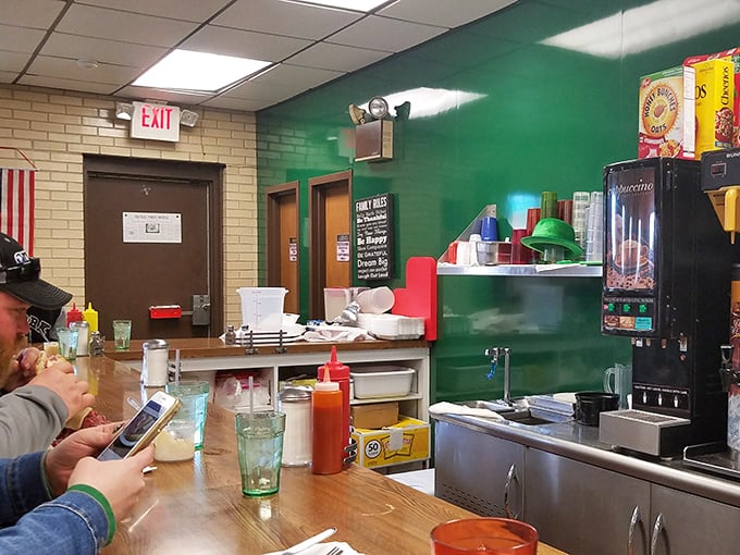 The true measure of a great diner: diverse customers sharing one common religion—the worship of honest, unpretentious food that delivers every time. 