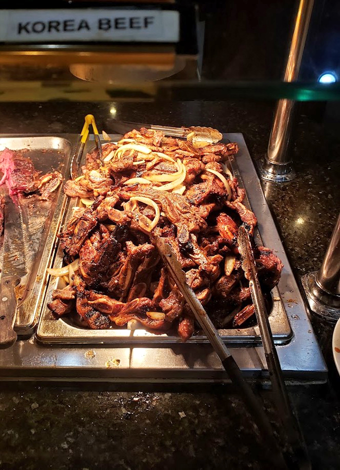 Korean beef that's been marinated, grilled, and caramelized to perfection – proof that some of life's greatest pleasures come from patient cooking.