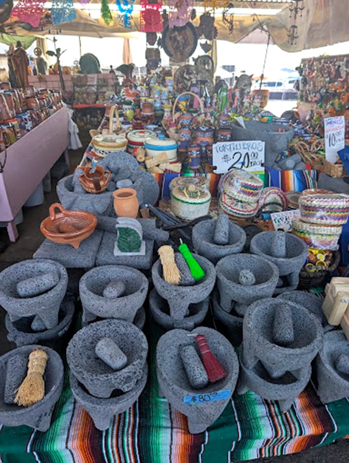 Mortar, pestle, magic! These traditional molcajetes promise to transform your salsa game from "store-bought sad" to "restaurant-worthy rad."