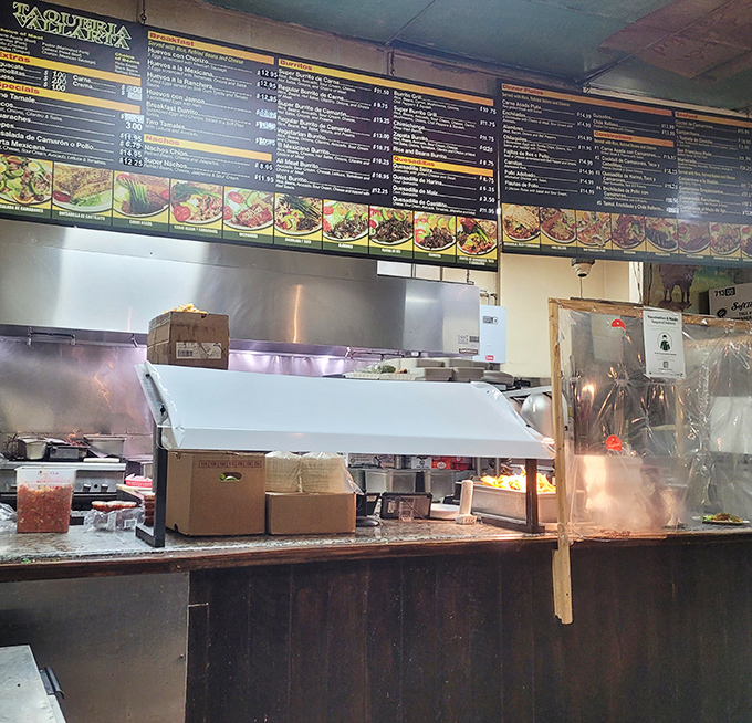 Where the magic happens – this ordering counter has witnessed thousands of "I'll have what they're having" moments.