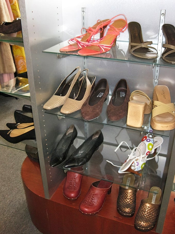 Shoe heaven for the budget-conscious fashionista. From practical flats to statement heels, all waiting for their Cinderella moment.