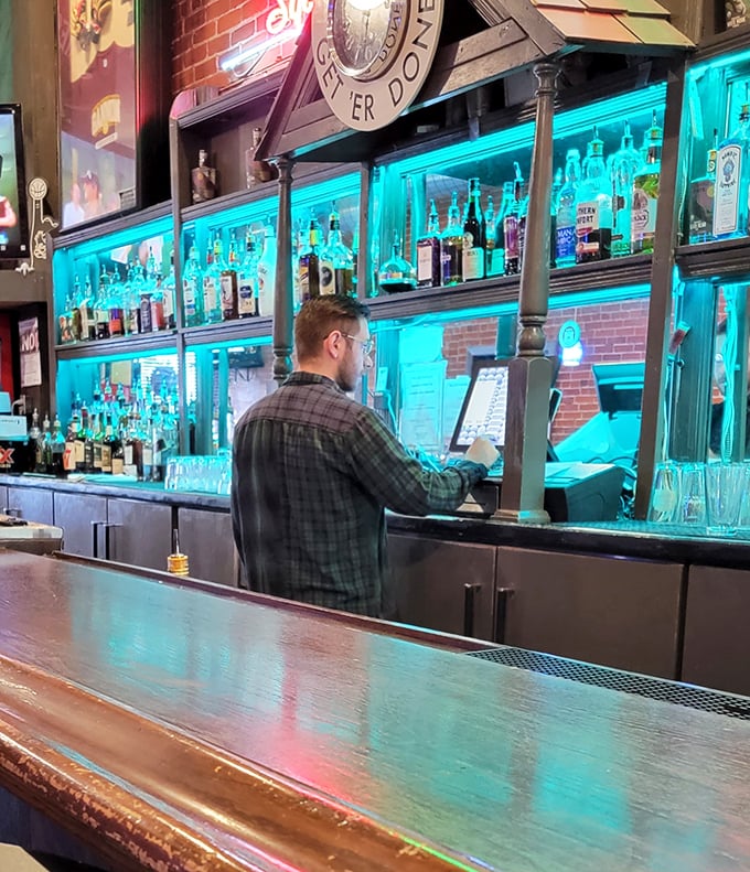 The outdoor dining experience—where craft beer meets sunshine and nobody's counting how many you've had as long as you're smiling.