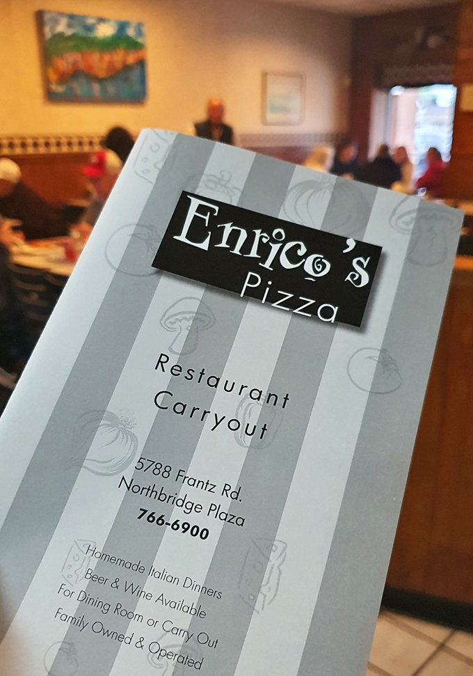 The menu promises "Family Owned & Operated," and you can taste the difference. Some places serve food; Enrico's serves tradition with a side of heart.