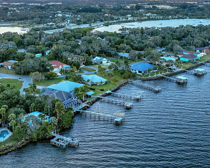 Palm Bay's waterfront properties offer the Florida dream at down-to-earth prices. Dock your boat and your financial worries simultaneously!