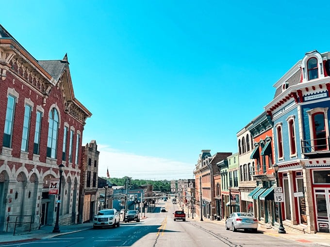 Wabash's colorful downtown buildings house local businesses where your retirement dollars stretch like Sunday afternoon naps. Vibrant community without the vibrant price tags!