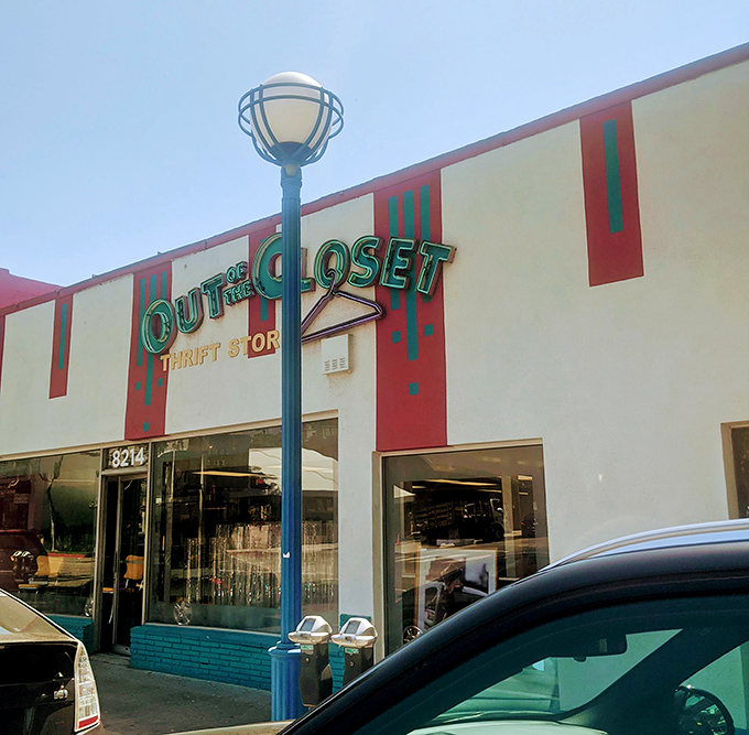 That vintage storefront with the perfectly preserved street lamp gives you a hint: this place specializes in preserved treasures from simpler times.