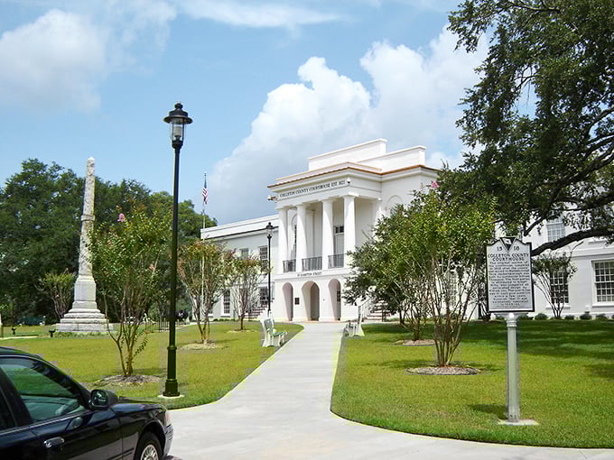 This historic building in Walterboro has witnessed over a century of small-town life unfolding at its own unhurried rhythm.