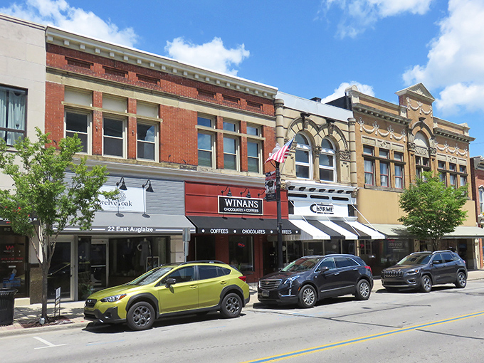 Wapakoneta's eclectic storefronts – from coffee shops to boutiques – create a retirement paradise where your social security check stretches like Armstrong's famous lunar steps.
