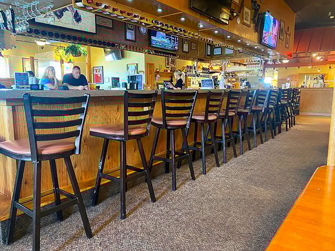 A bar that beckons with the promise of craft beer nirvana, where taps flow and spirits rise like the head on a perfectly poured pint.