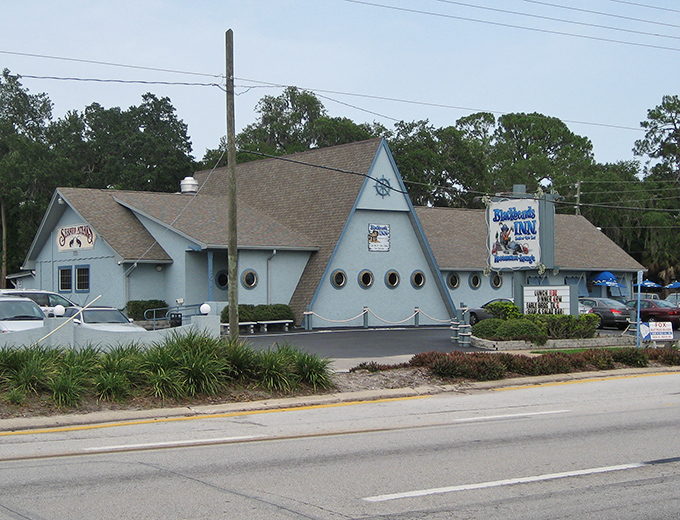 Blackbeard's Inn brings nautical whimsy to New Smyrna Beach. Those porthole windows aren't just for show—they're portholes to a relaxed state of mind.