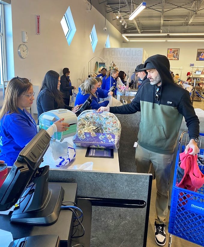 The checkout experience: where your cart full of bargains meets the satisfying reality of incredible savings.