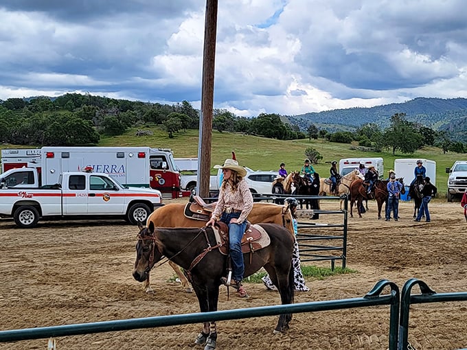 At Coarsegold's rodeo grounds, horsemanship isn't just a hobby – it's a living connection to the area's frontier spirit and working ranch heritage.
