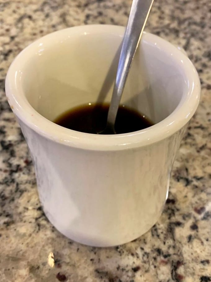 Diner coffee in its natural habitat – strong, honest, and ready to jumpstart your entire existence.