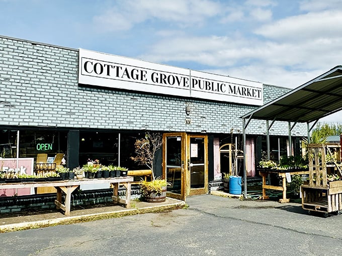 The Public Market's no-nonsense exterior hides a treasure trove of local bounty. Like that unassuming restaurant that ends up serving the best meal of your trip.