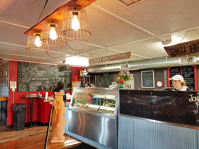 The counter where magic happens and orders transform into smoky, delicious reality before your eyes.
