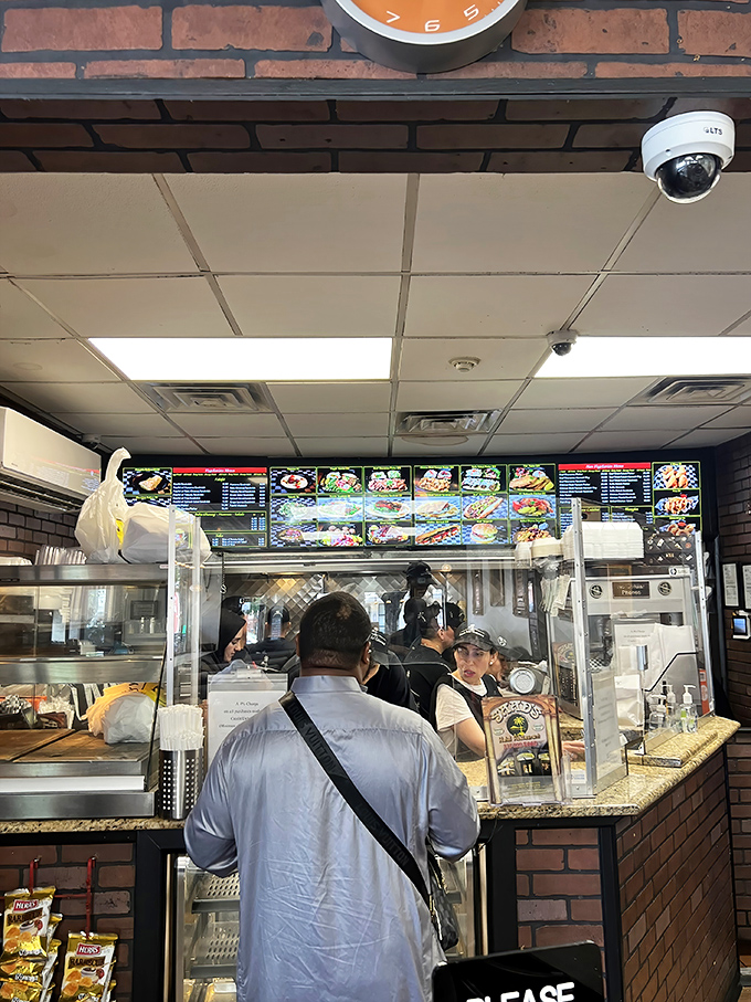 The ordering counter—that magical threshold where hungry wishes are transformed into edible reality.