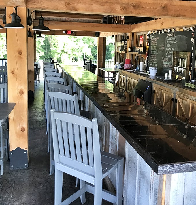 The counter seating offers front-row tickets to the culinary show—where Pennsylvania hospitality flows as freely as the conversations.
