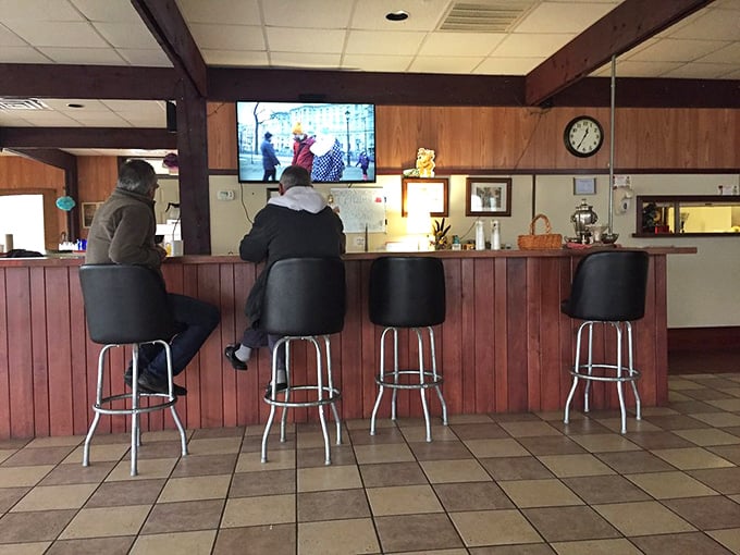 Counter seats: the front-row tickets to culinary theater. Where patient diners watch their Eastern European dreams materialize before their eyes.