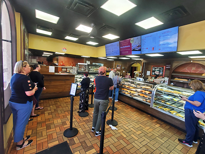 The line forms early at La Segunda, where patience is rewarded with pastry. Veterans know the wait is part of the experience—like a delicious warm-up act.