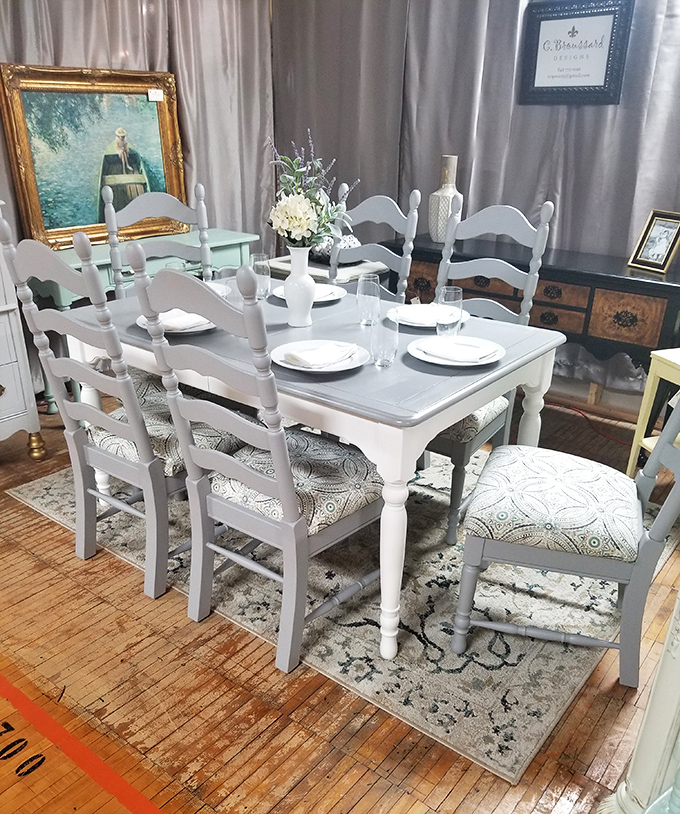 This elegant dining set isn't just furniture—it's an invitation to gather, to linger, to pass the potatoes and share the day's stories.