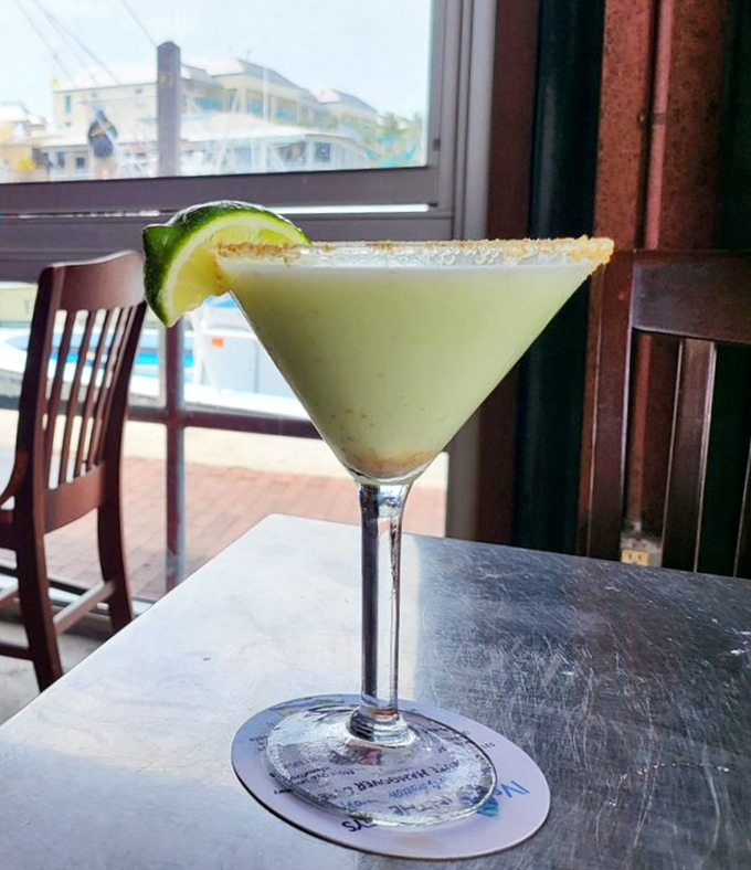 Tropical sophistication in a glass: this Key lime martini captures paradise with every refreshing sip.