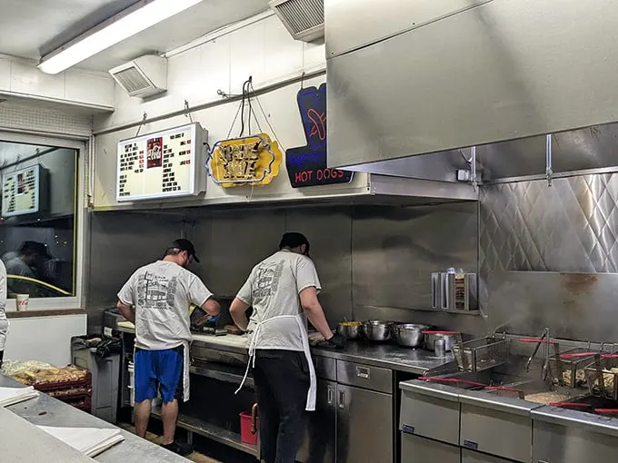 Behind the scenes where the magic happens – no smoke and mirrors, just steam and skill.